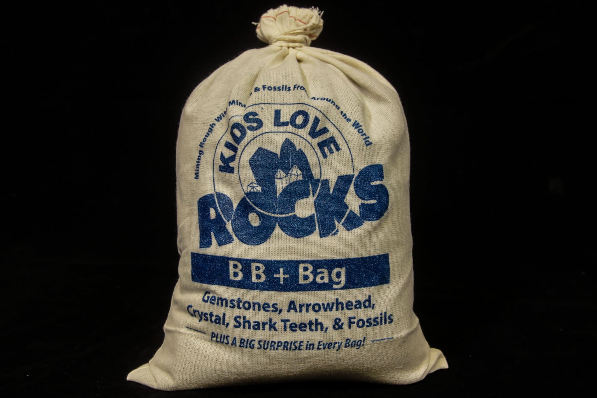 Big Gemstone Mining Bag Dig Kit - Kids Love Rocks