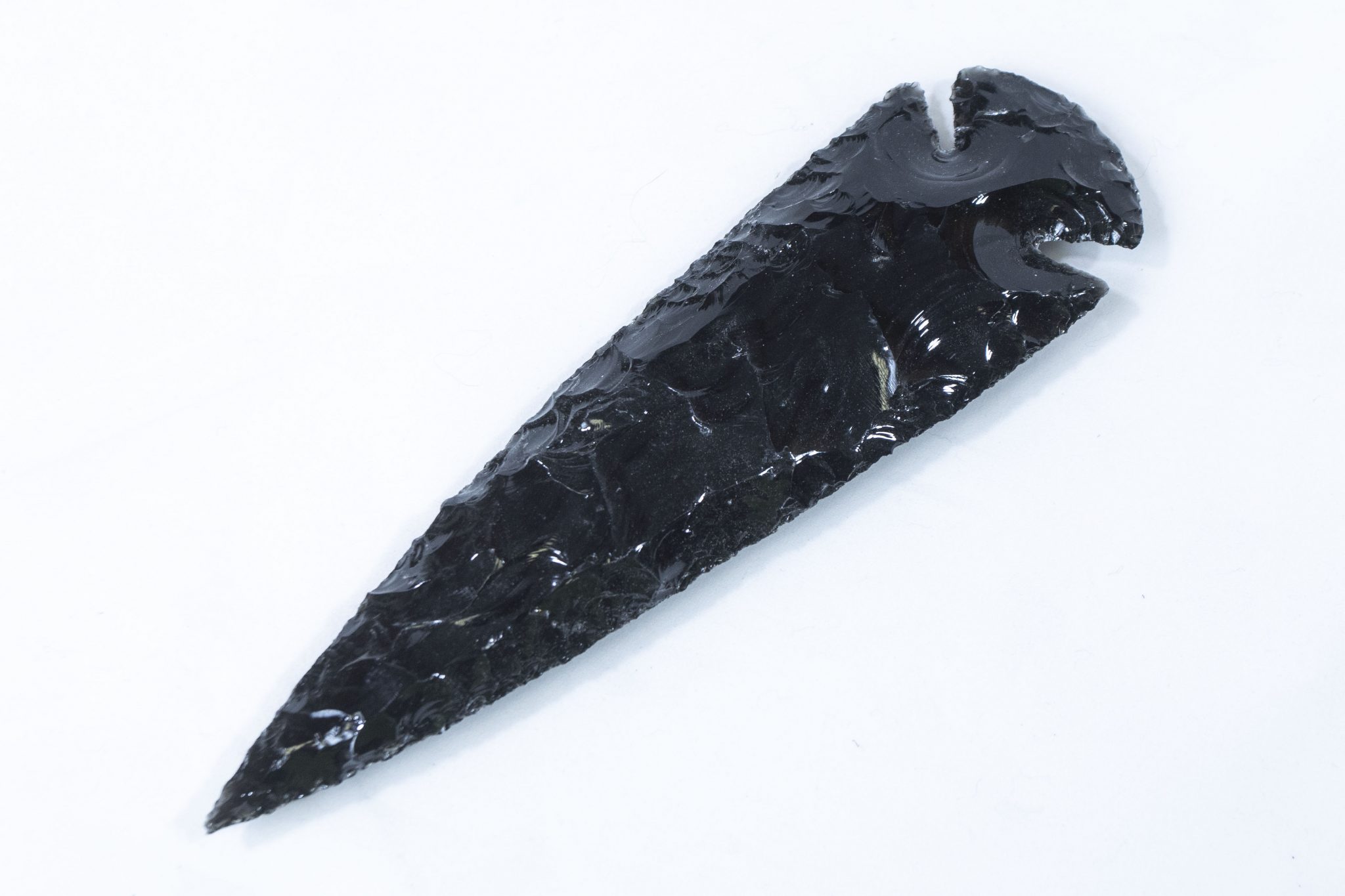 Black Obsidian Arrowhead 7" - Kids Love Rocks